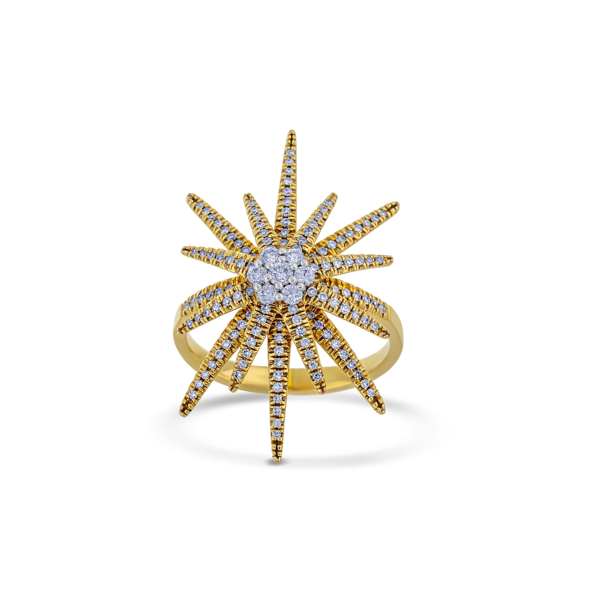 Fireworks Diamond Ring | Burdeen's Jewelry