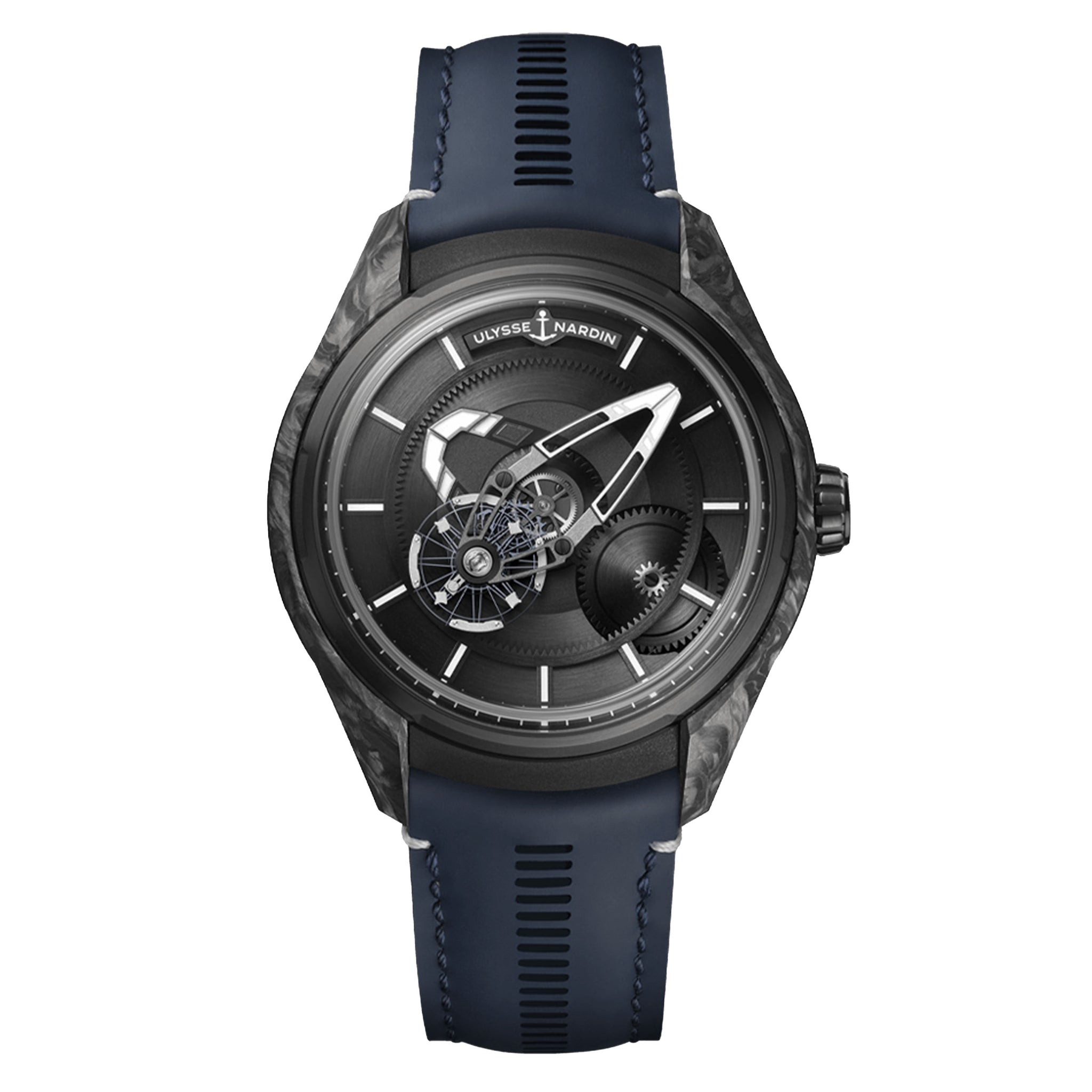 Ulyyse Nardin Freak X Carbonium Watch, 43mm Black Dial, 2303-270.1/CAR