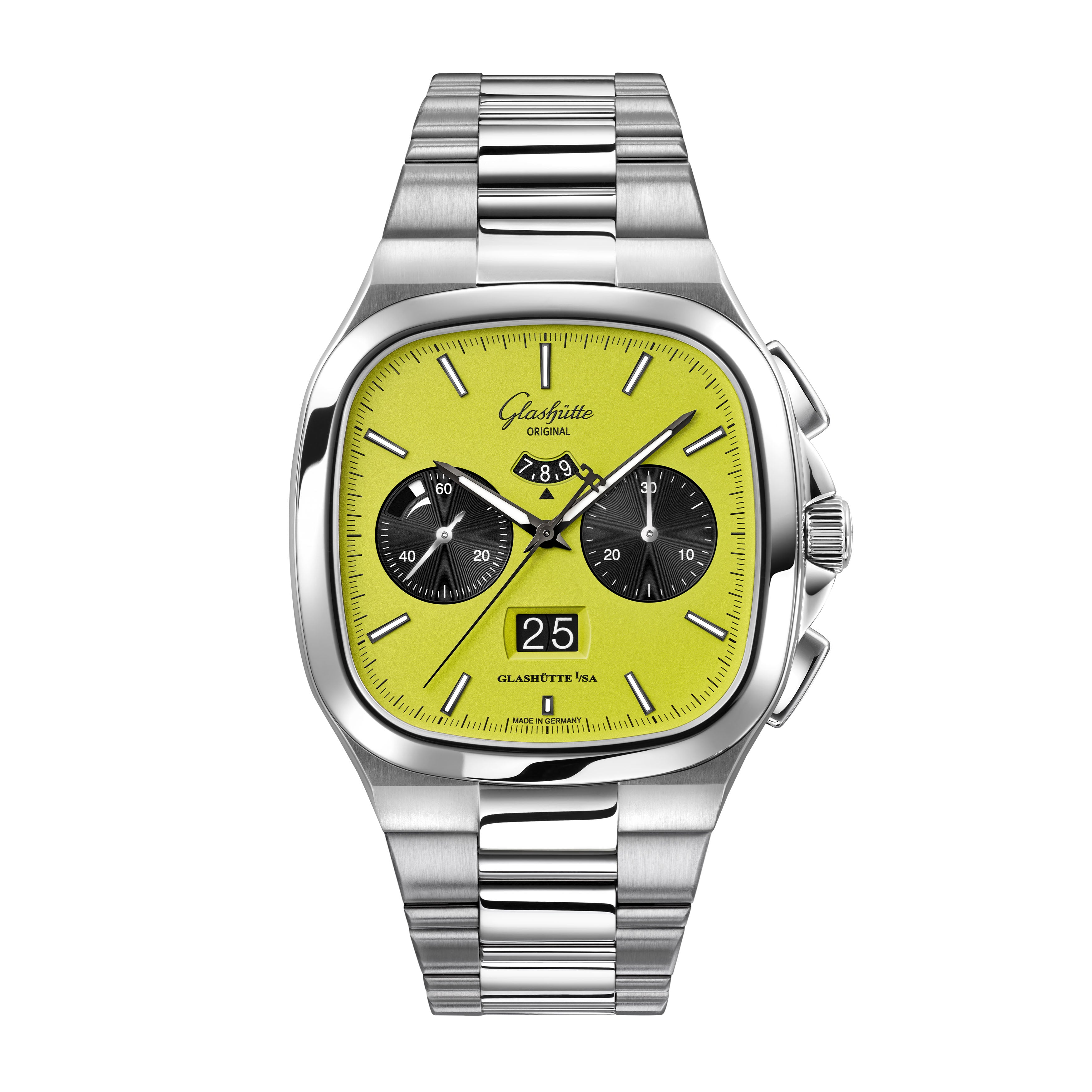 Glashutte Original Seventies Chronograph Panorama Date Fusion Watch, 4 ...