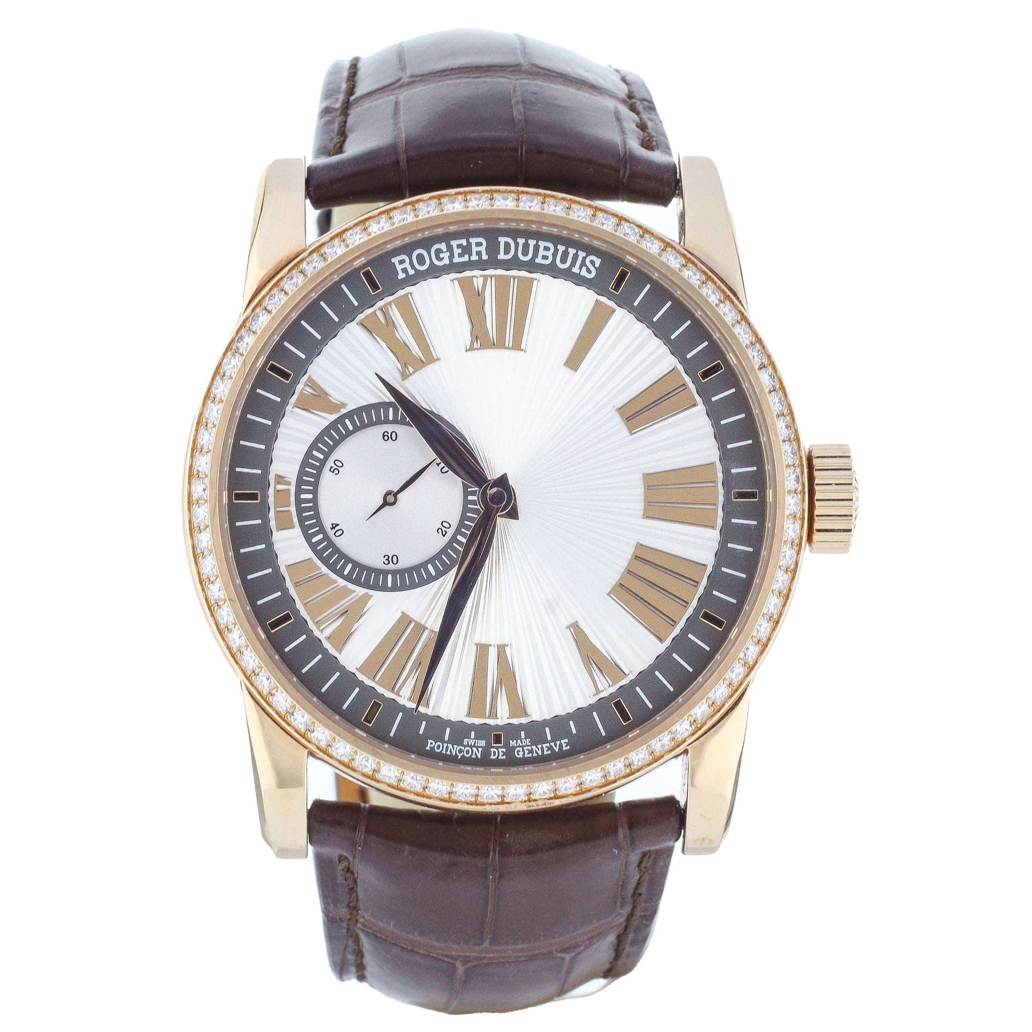 Roger Dubuis Hommage 42mm Diamond bezel Rose Gold Ref: RDDBHO0566