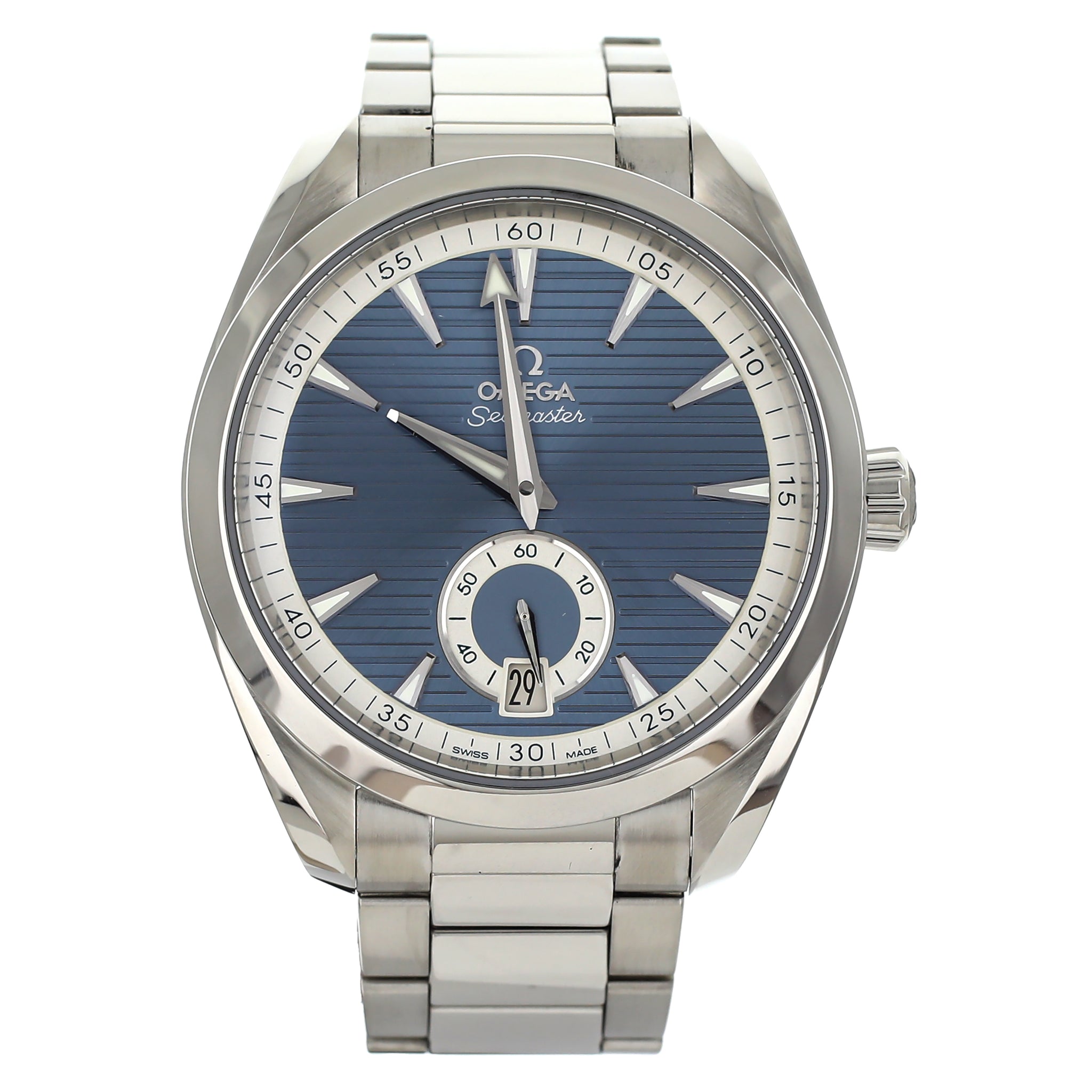 Omega Seamaster Aqua Terra Small Second Blue Dial 41.5mm 2201241210300