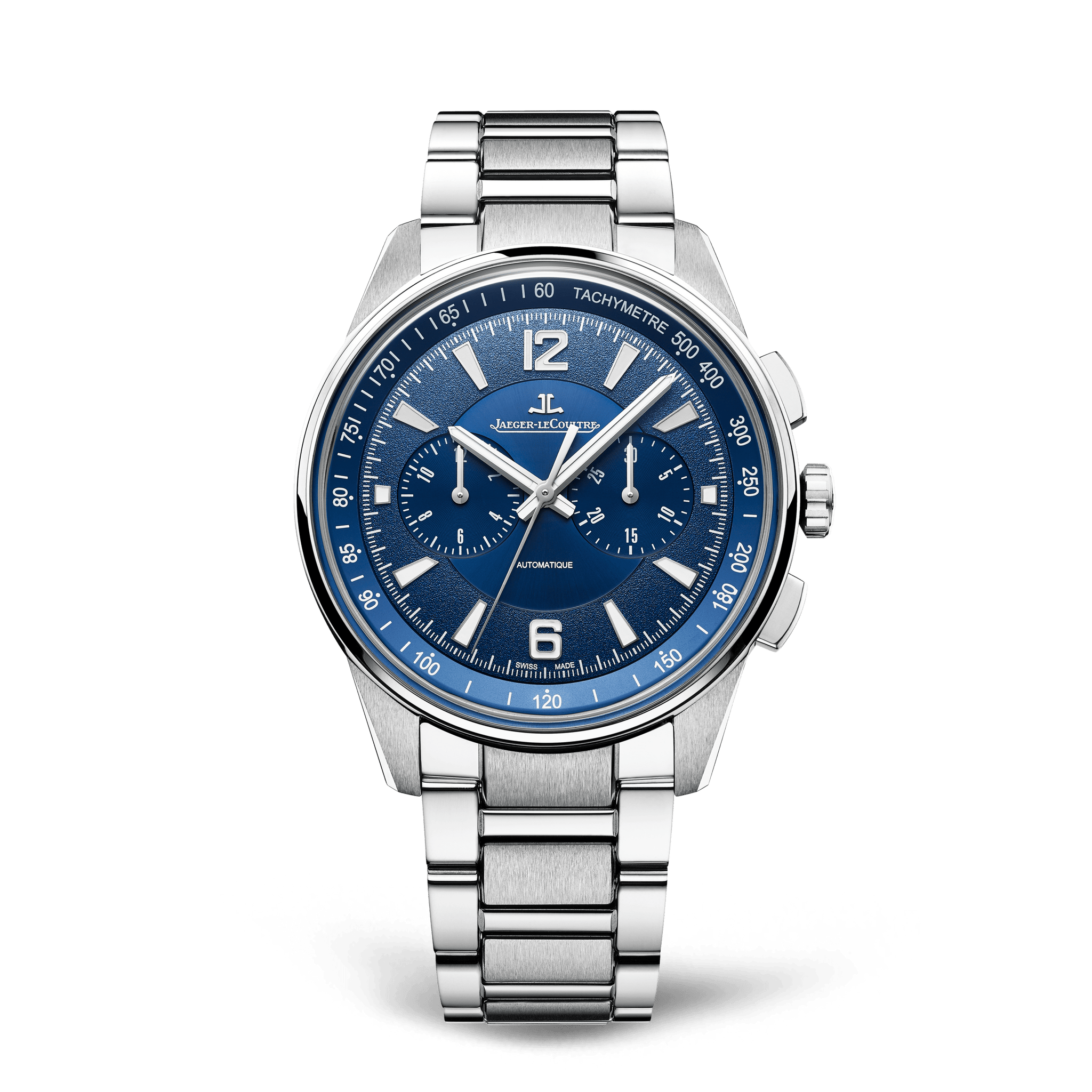 Jaeger-LeCoultre Polaris Chronograph Watch, 42mm Blue Dial, Q9028180 ...