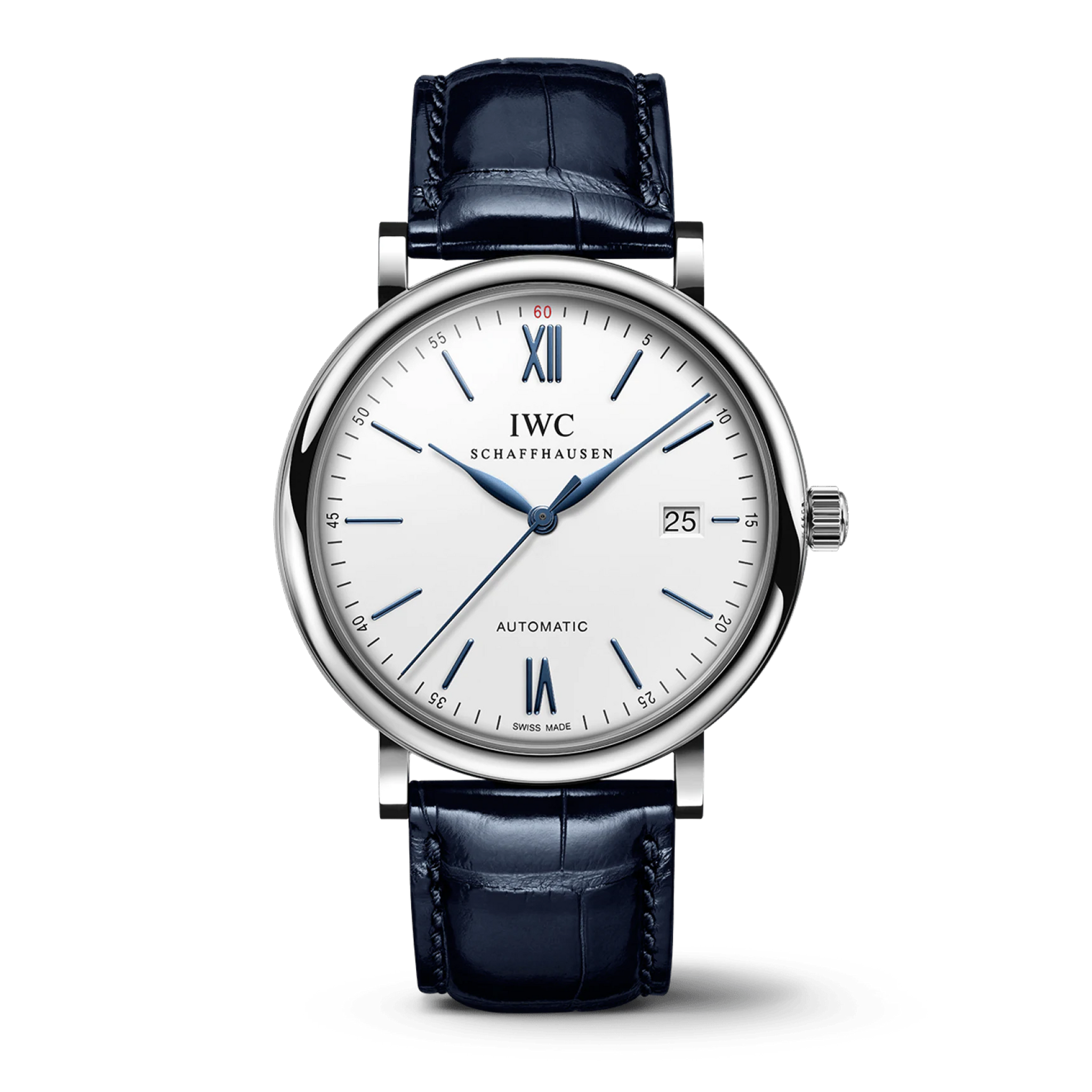 IWC Portofino Automatic Watch, 40mm White Dial, IW356527 | Burdeen's ...